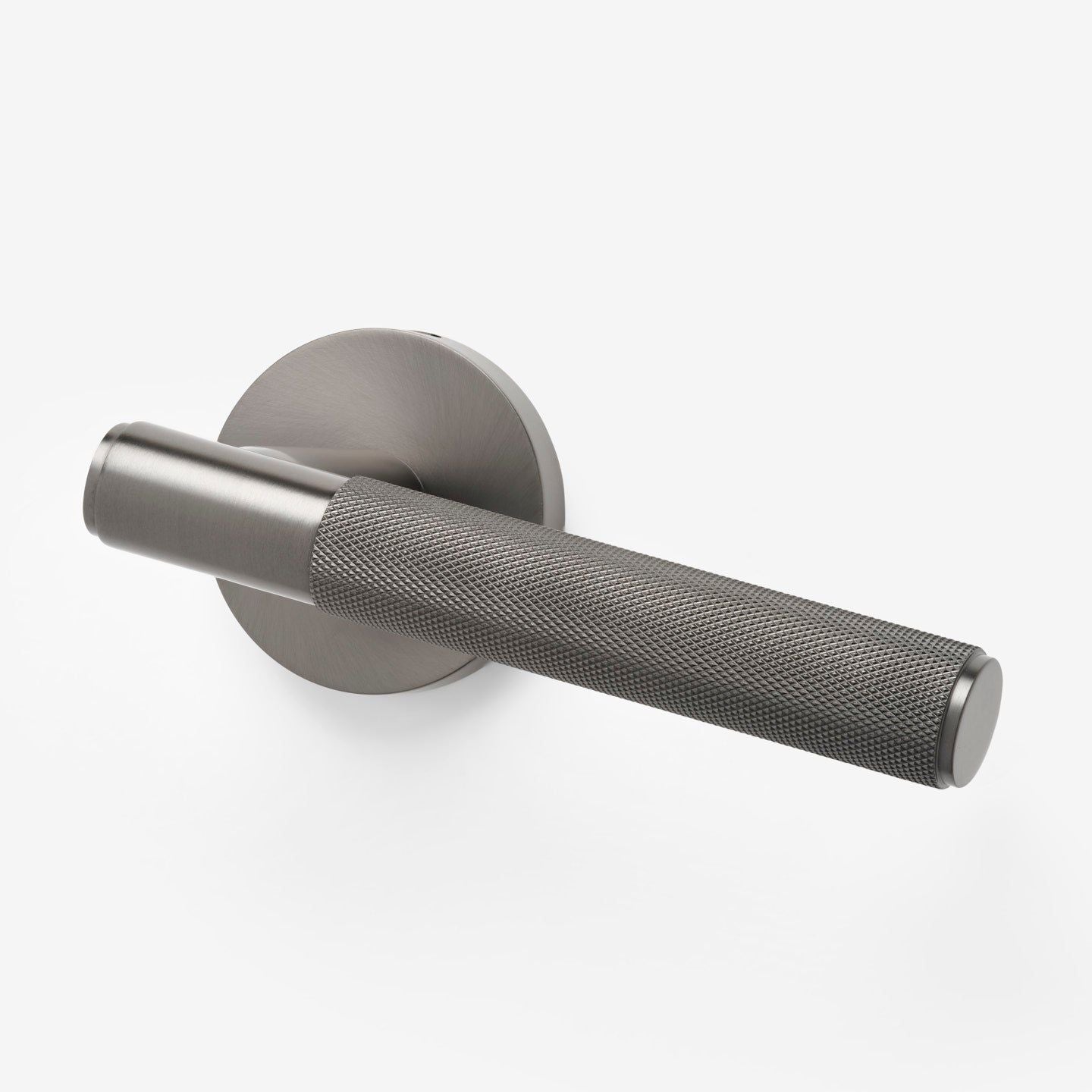 Copenhagen door handle - Gun metal
