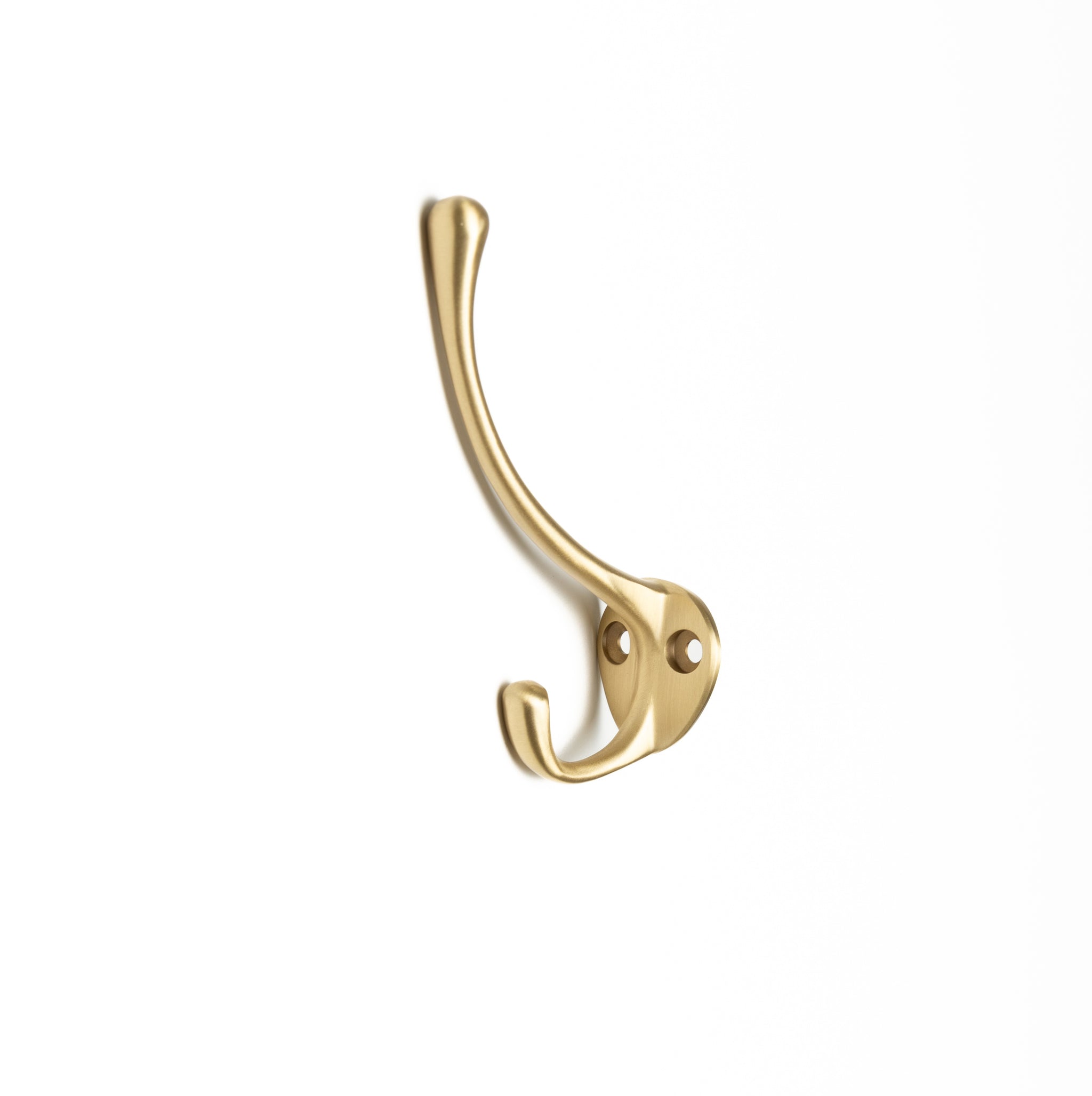 Klassisk Knagg Børstet Messing